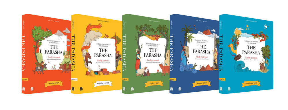 The Parasha - Set of Five – Koren Publishers /* limit content shift as ...